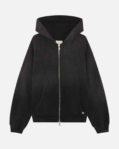 ARTE ANTWERP Sunfade Zip Sweatshirt - Black