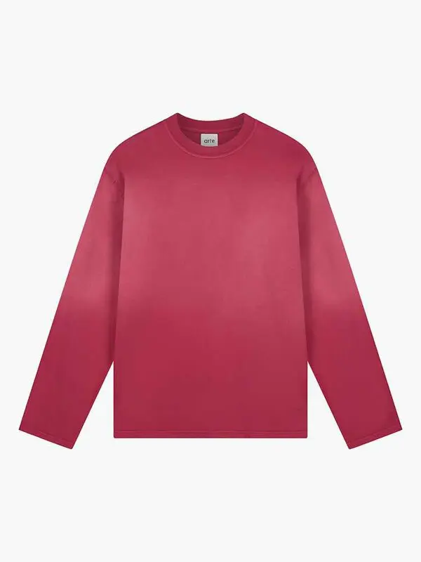 ARTE ANTWERP Stencil Sunfade" Long-sleeve Shirt