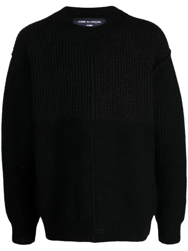 Comme Des Garçons Mini Sweater For The Modern Aficionado - Navy
