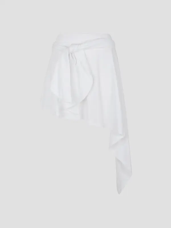 LAMIA LAGHA Organic Cotton Mini Skirt