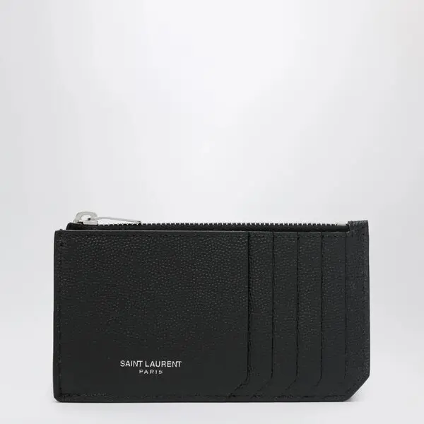 Saint Laurent Calf Leather Card Holder
