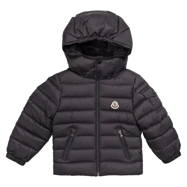 Moncler Quilted Down Jacket With Hood