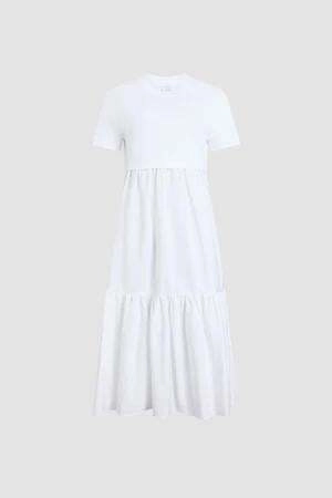 PATOU Volume Midi Dress In Cotton