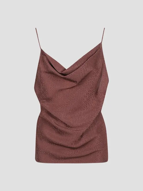 MAISON MARGIELA Asymmetrical Draped Mini Top