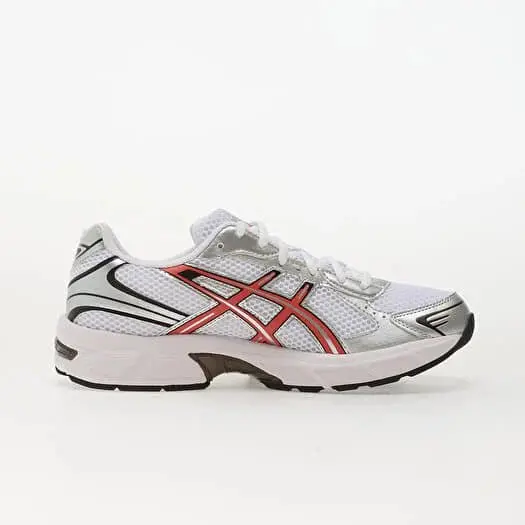 Asics Gel-1130 Lace-up Sneakers - White/red Snapper