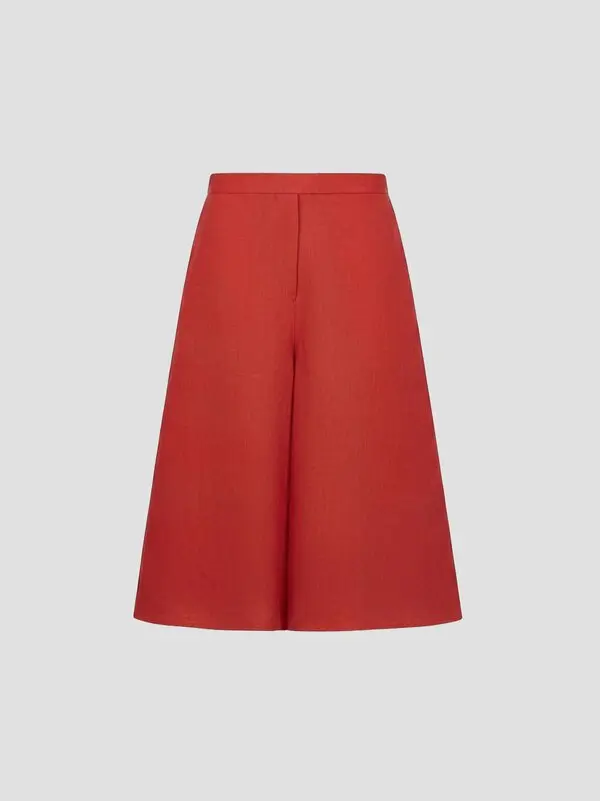META CAMPANIA COLLECTIVE Linen Mini Skirt Trousers