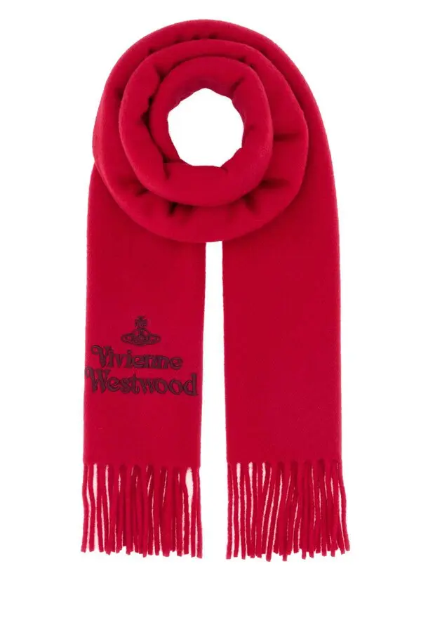 VIVIENNE WESTWOOD Wool Scarf 180 Cm X 30 Cm
