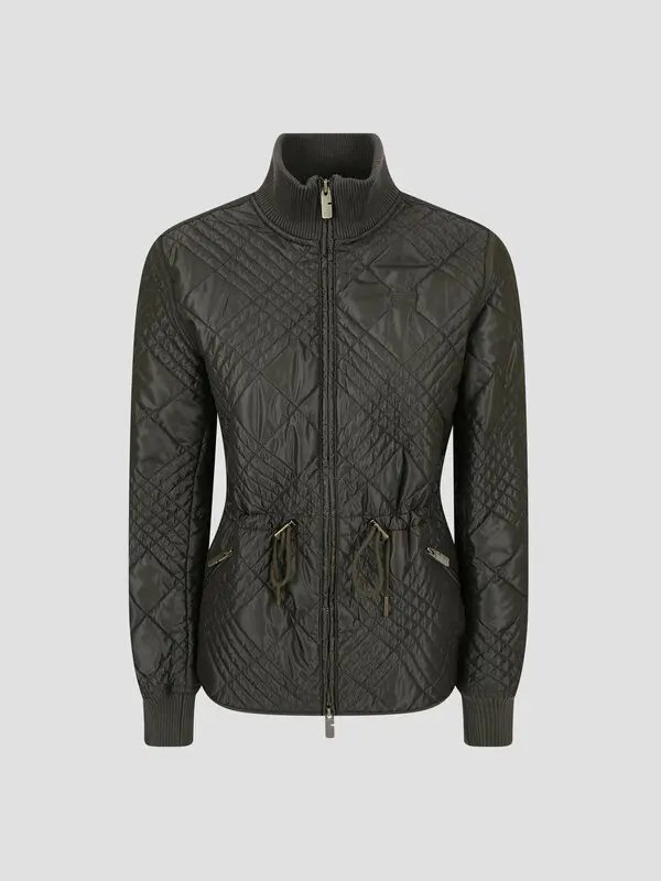 Burberry Quilted Drawstring Waist Jacket