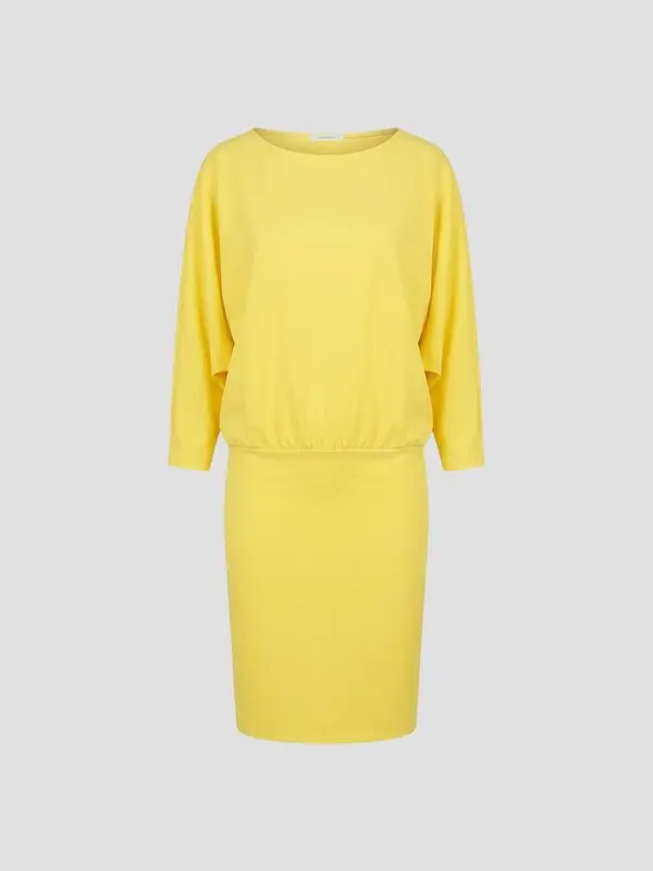 LAMIA LAGHA Mini Jersey Dress - Butter