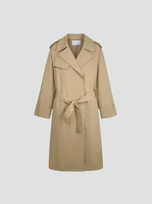 THE FRANKIE SHOP Riva Cotton Trench Jacket