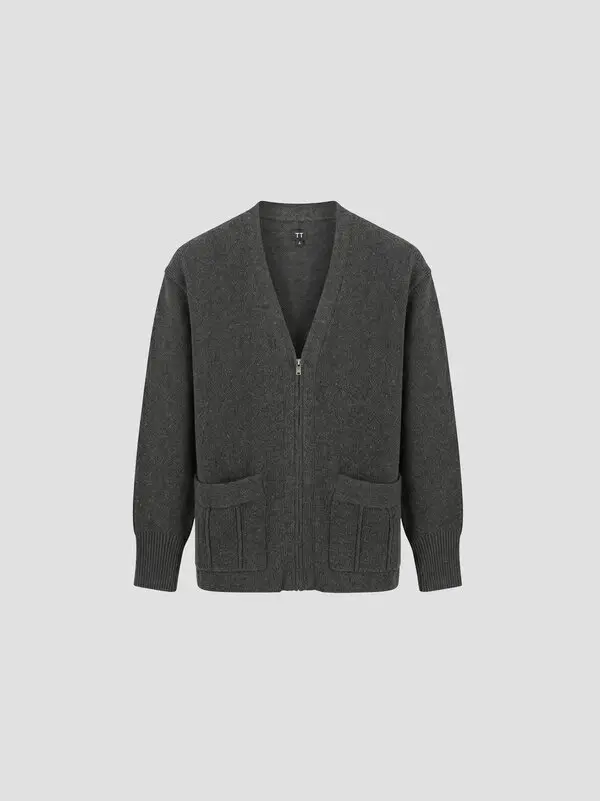 TAIGATAKAHASHI Mini Zip-up Cardigan