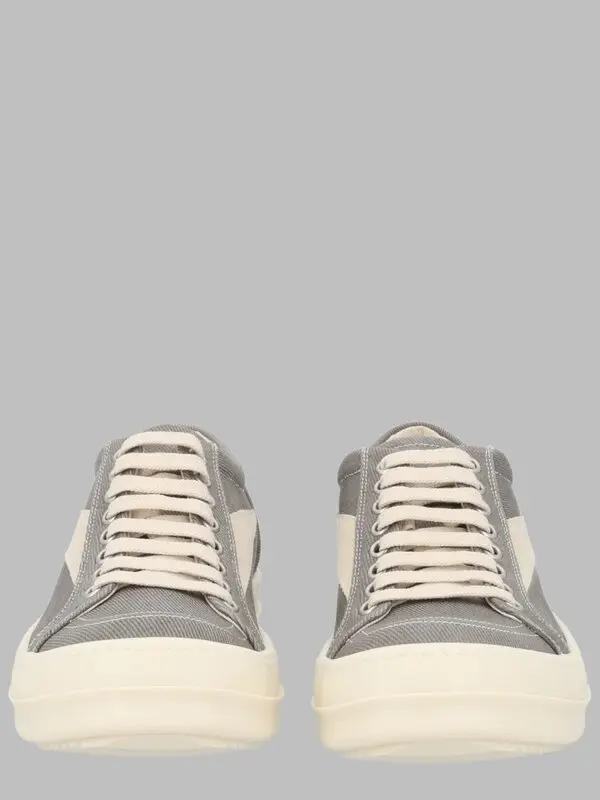 Rick Owens Low-top Canvas Sneakers - Charcoal