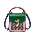 DELLEST Mini Handbag With Gotica Pattern