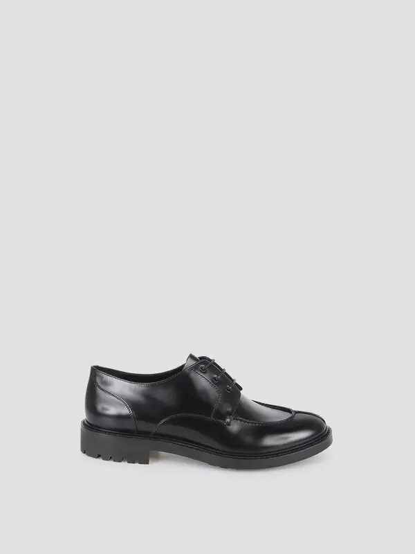 Saint Laurent Lace-up Calf Leather Shoes
