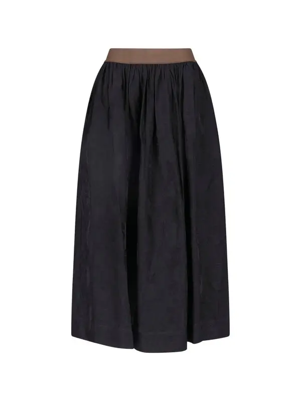 UMA WANG Jacquard Full-length Skirt