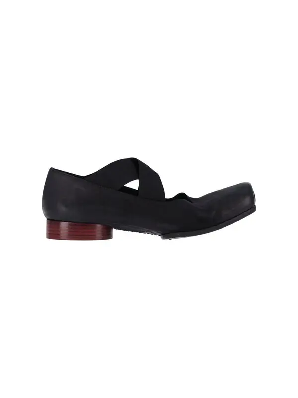 UMA WANG Calf Leather Flat Shoes
