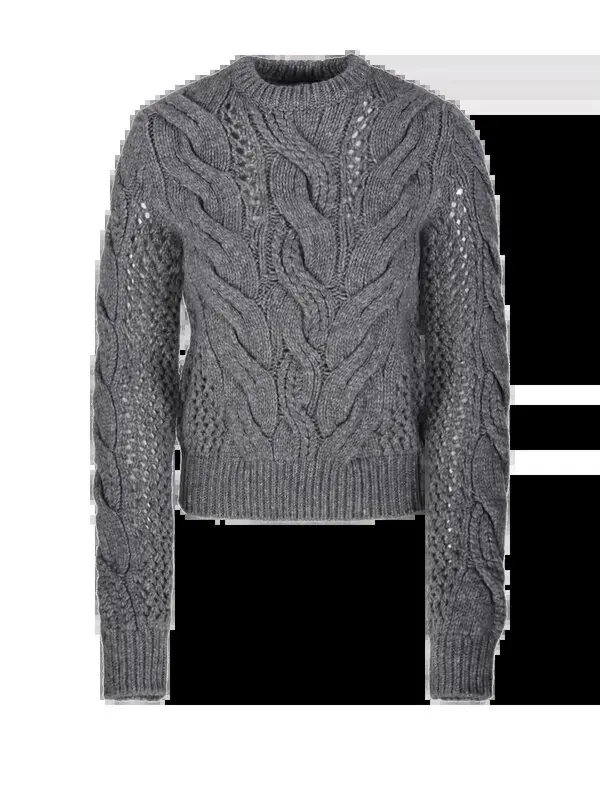 Sportmax Wool-blend Cable Knit Sweater