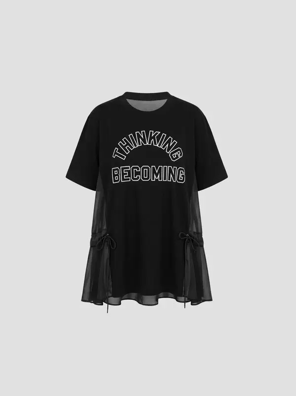 Sacai Graphic Print T-shirt