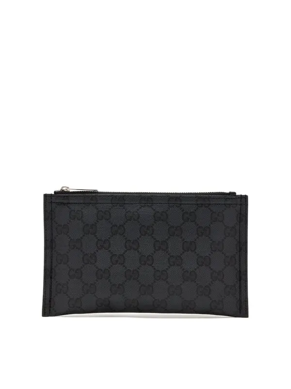 Gucci Mini Zip Card Holder Wallet 21cm X 16cm X 1cm - Nero