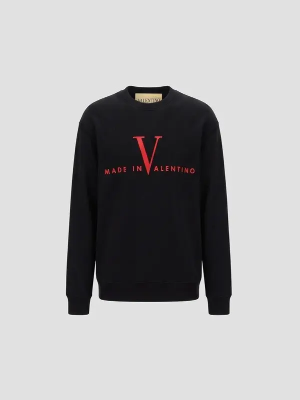 Valentino Garavani Made In " Graphic Sweatshirt