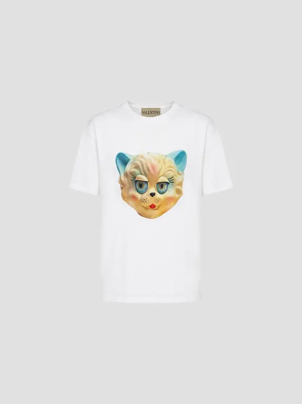 Valentino Garavani Le Chat" Graphic T-shirt