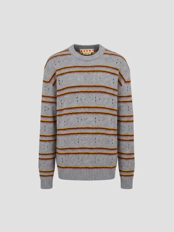 Marni Striped Fine Knit Pullover