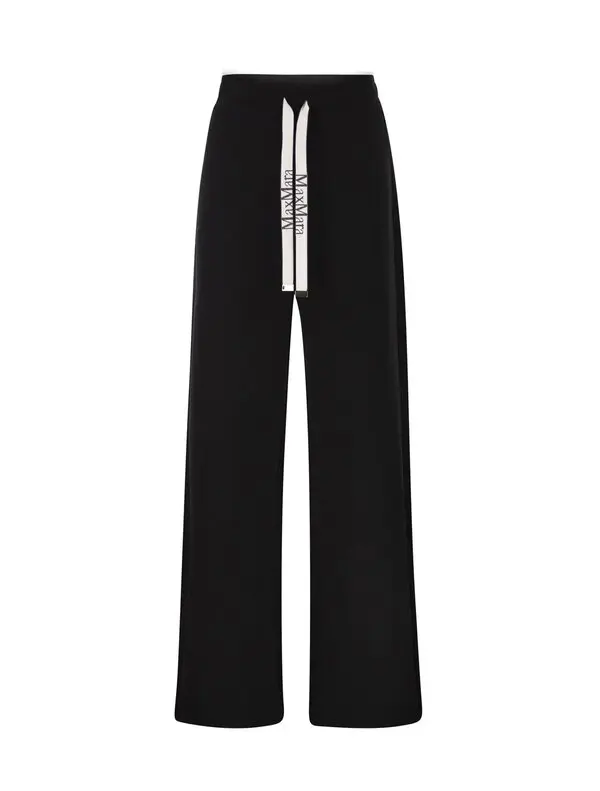 Max Mara Wide-leg Trousers - Nero