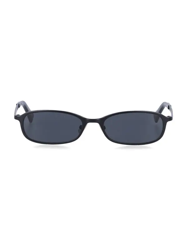 Saint Laurent Rectangular Acetate Sunglasses - Nero