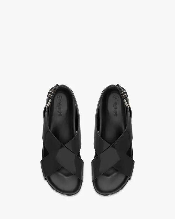 Saint Laurent Mathis Flat Sandals
