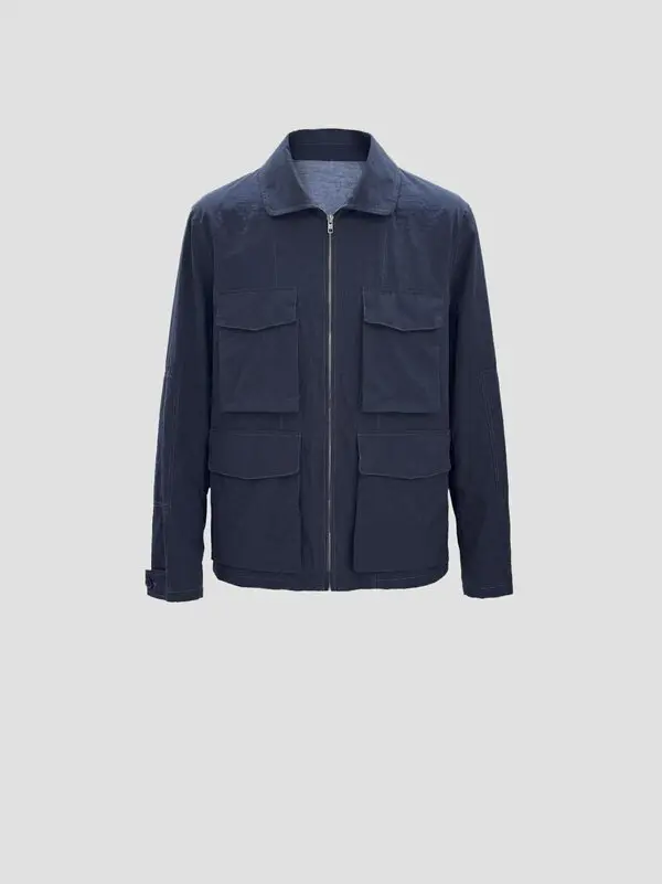 LEMAIRE 3d Pocket Zip-up Jacket