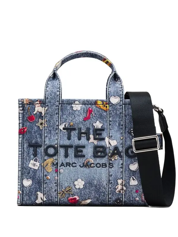 Marc Jacobs Mini Top Zip Closure Handbag With Adjustable Strap W 26 X H 21 X D 13 Cm