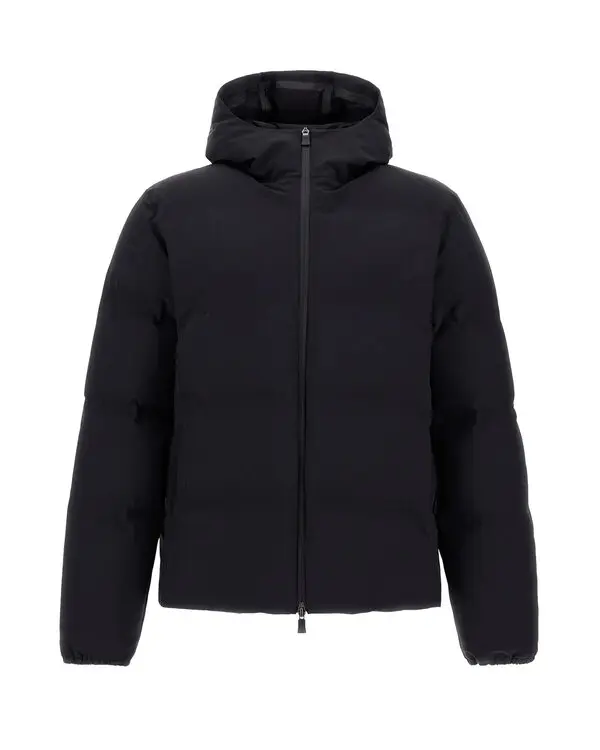 Herno Hooded Quilted Puffer Jacket - Nero