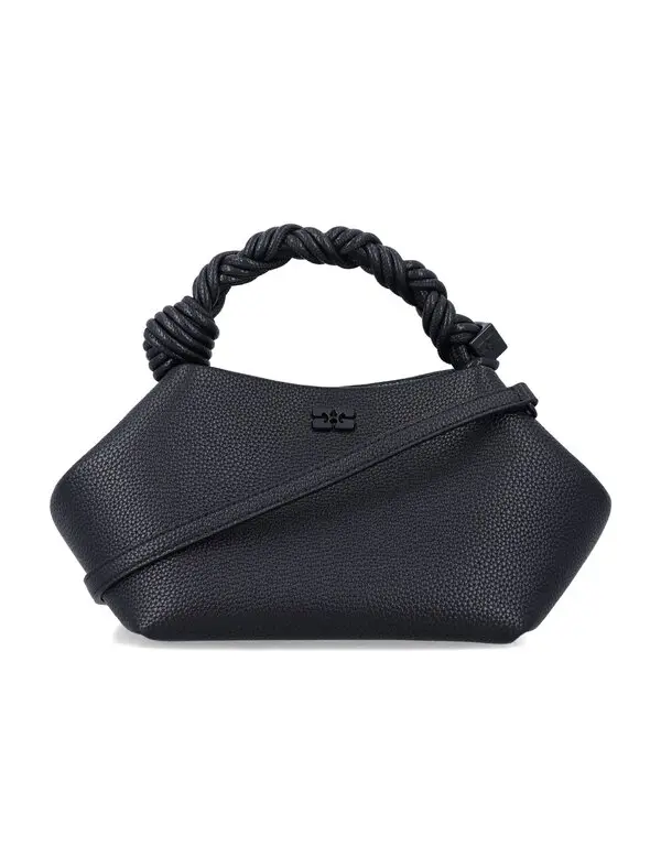 GANNI Small Braided Handle Handbag