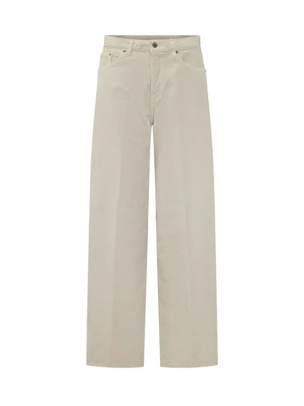 HAIKURE Bethany Velvet Pier Jeans - Snow
