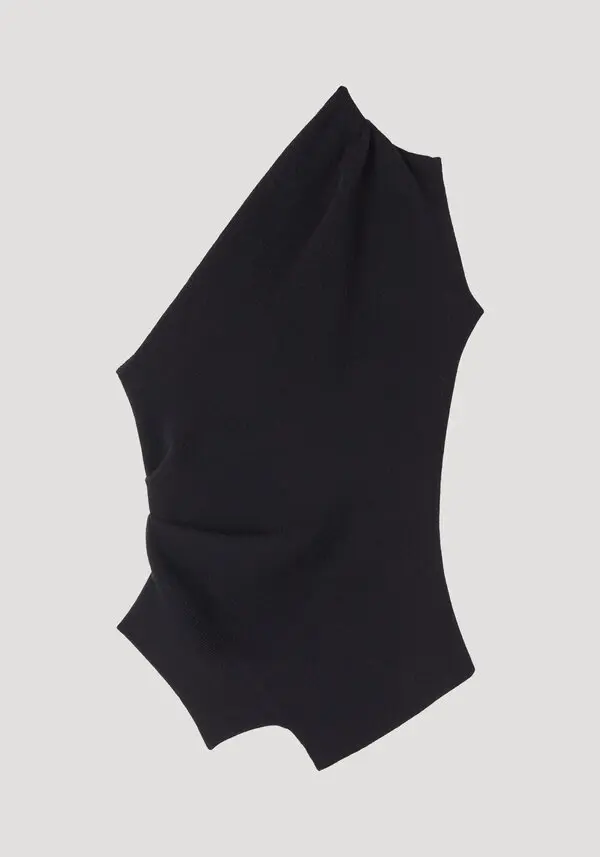 RÓHE Off-shoulder Wool-cashmere Blend Top