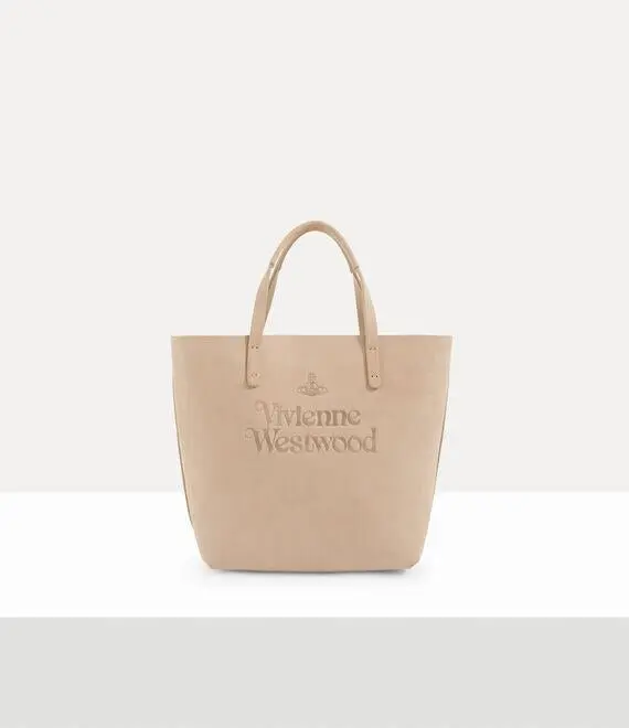 VIVIENNE WESTWOOD Leather Tote Bag