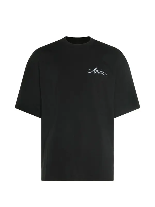 Amiri Embroidered Logo Oversized T-shirt