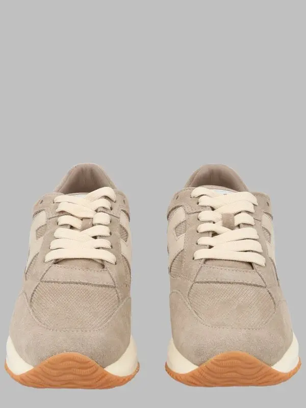 Hogan Suede Panel Lace-up Sneakers - Multicolour