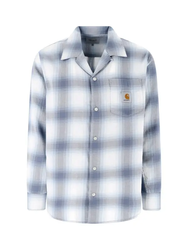 Carhartt Work In Progress Plaid Long Sleeve Button-up Shirt