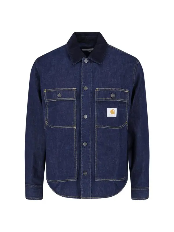 Carhartt Work In Progress Denim Work Shirt Jacket