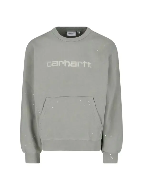Carhartt Work In Progress Paint Splatter Graphic Sweatshirt