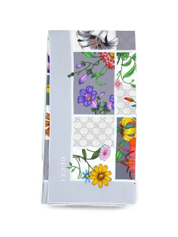 Gucci Printed Silk Foulard