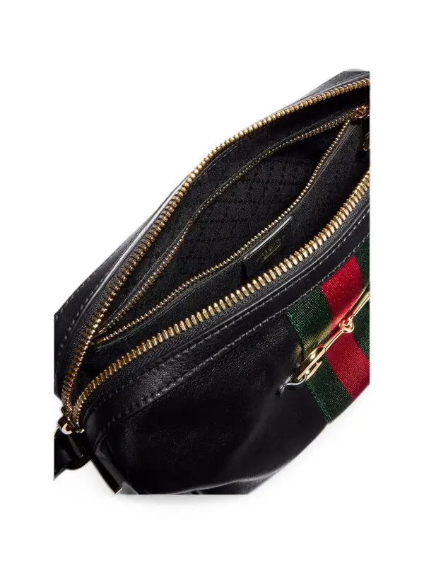 Gucci Horsebit Web Crossbody Bag