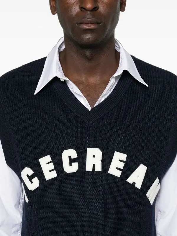 ICECREAM Wool Blend Vest