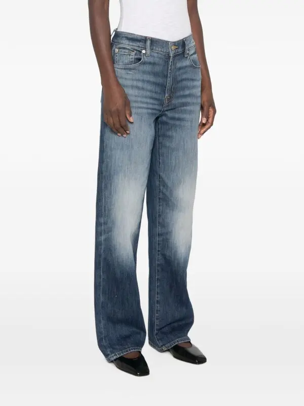 7 For All Mankind Stovepipe Denim Jeans