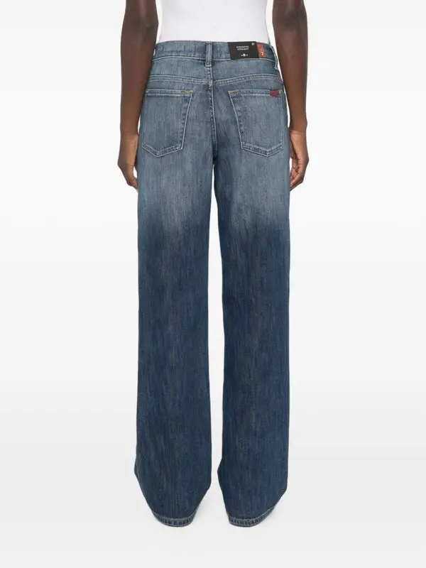 7 For All Mankind Stovepipe Denim Jeans