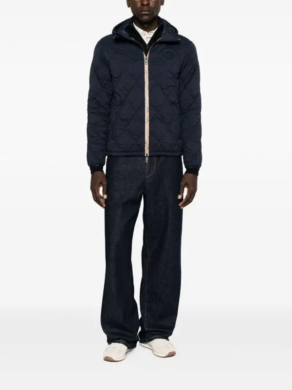Burberry Quilted Hooded Blouson Jacket