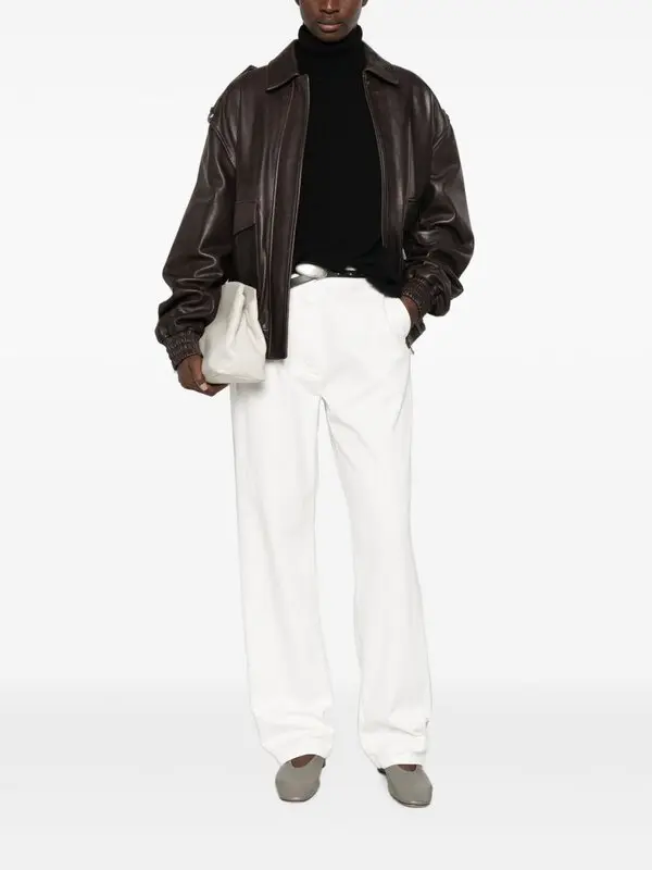 THE ROW Stepny" Wool And Cashmere Turtleneck Jumper