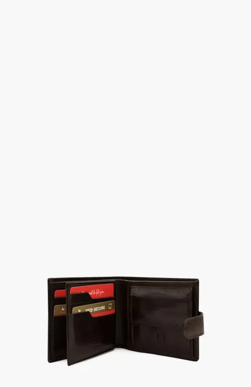 CAVALINHO Gentleman Bifold Leather Wallet 516 - Brown