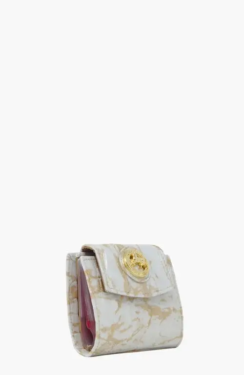 CAVALINHO Gallop Mini Patent Leather Wallet 272 - Beige/white